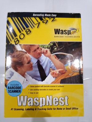 WASP BARCODE TECHNOLOGIES 633808931346 WASPNEST SUITE WITH WCS3900 USB ...