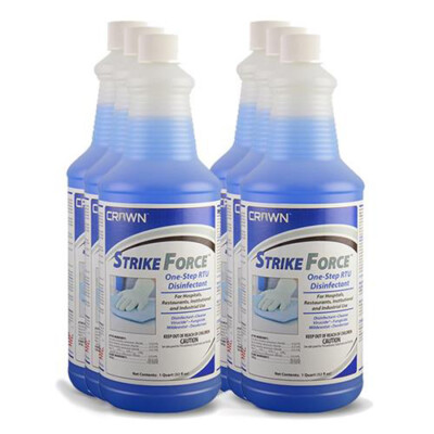 StrikeForce™ Ready-To-Use Surface Disinfectant, 32 fl.oz. Bottle, 6 ...