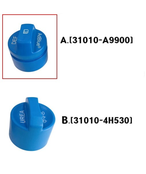 OEM 31010-A9900 CAP-UREA Type A 1Ps for Hyundai Kona 2018~2023 Economy ...