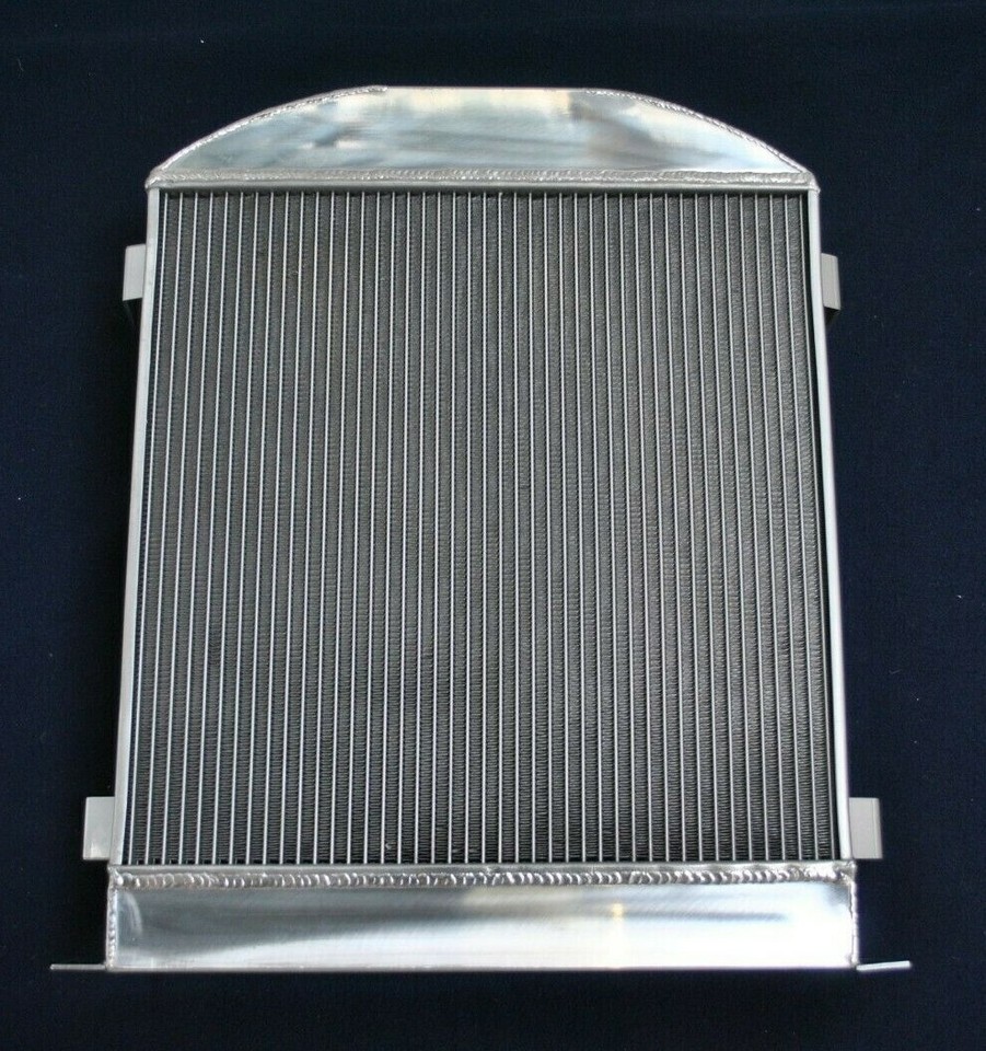 3Row 62mm Aluminium Radiator For 1932 Ford Chopped Hot Rod Chevy V8 ...