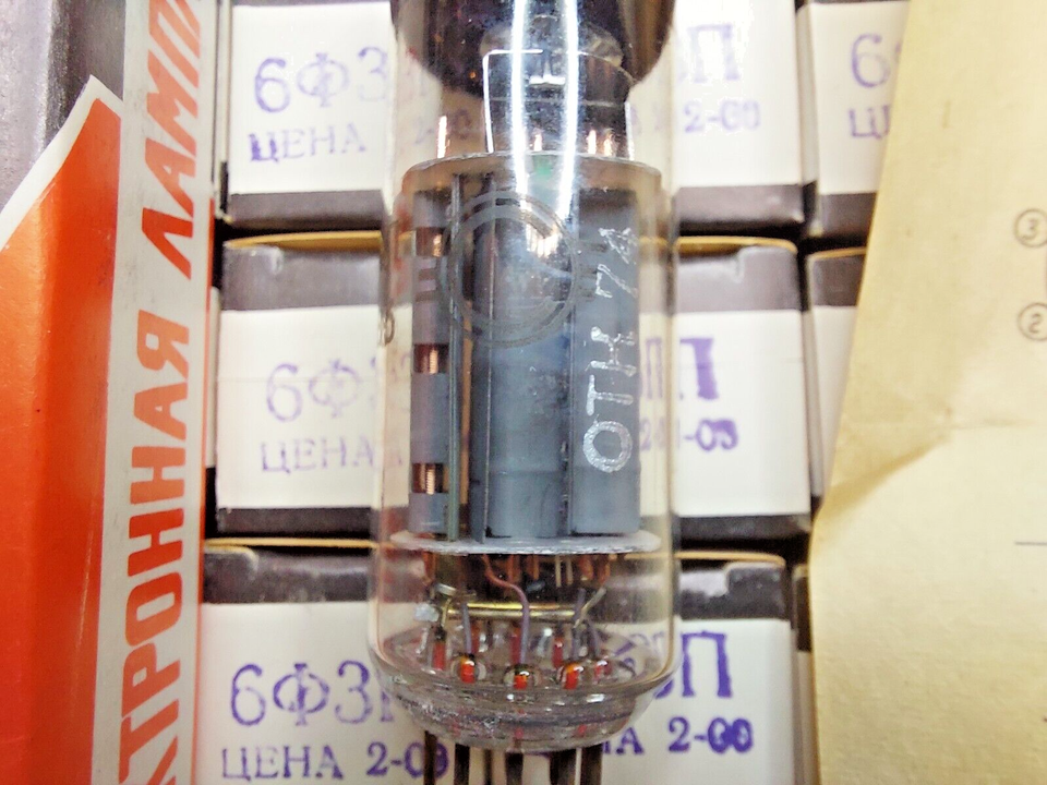 4pcs 6F3P / 6Ф3П / 6BM8 / ECL82 Same Date SVETLANA tubes NEW NOS | eBay