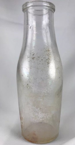 ET Cowdrey Co Boston USA Clear 1890s Bottle Newburyport MA Vtg Antique ...