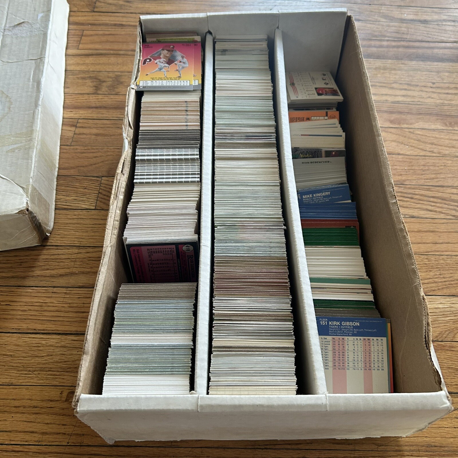Huge Baseball Card Collection 125 Card Lot Vintage 70's 80's 90's 2k's ...