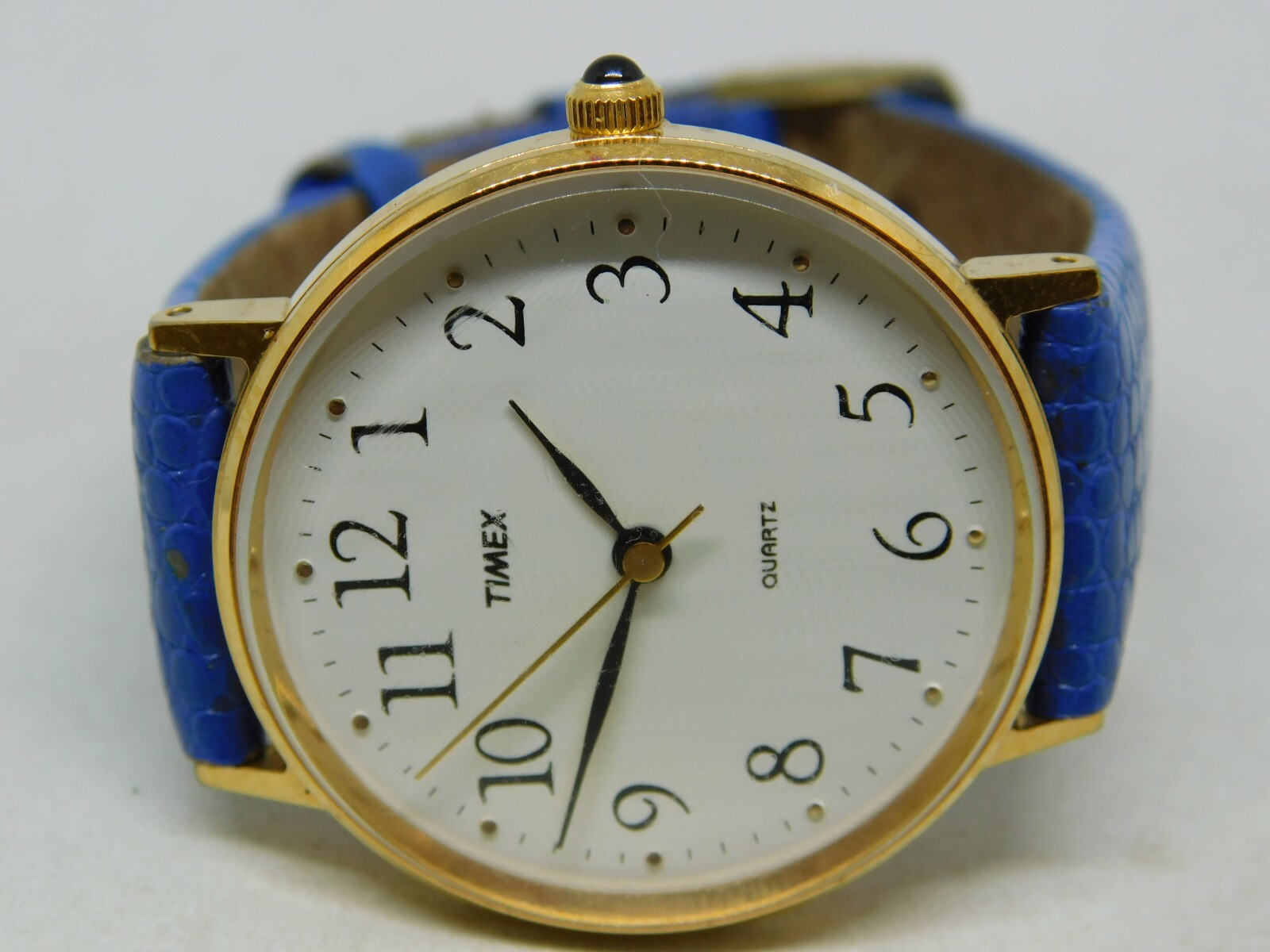 Vintage Timex M Cell Genuine Leather Quartz Analog Women's Watch New ...