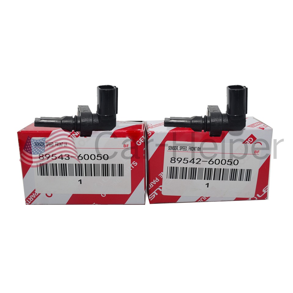 2PCS OEM For Toyota 4Runner Tacoma ABS Wheel Speed Sensor 89542-60050 ...