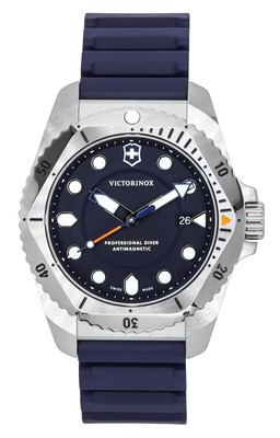 Victorinox Dive Pro Blue Dial Quartz Diver's 300M Men's Watch 241991 | eBay
