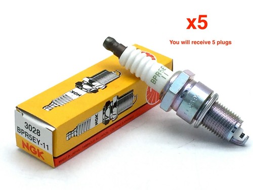 NGK BPR5EY-11 3028 V-Grooved Spark Plug Standard x5 | eBay Australia