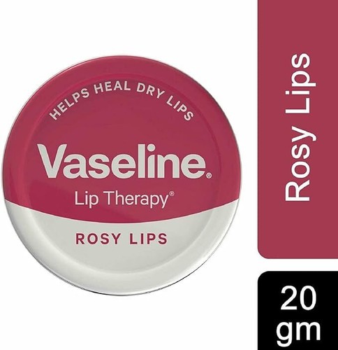 2x Vaseline Lip Balm Pocket Size Therapy Petroleum Jelly Tub Mini Size ...