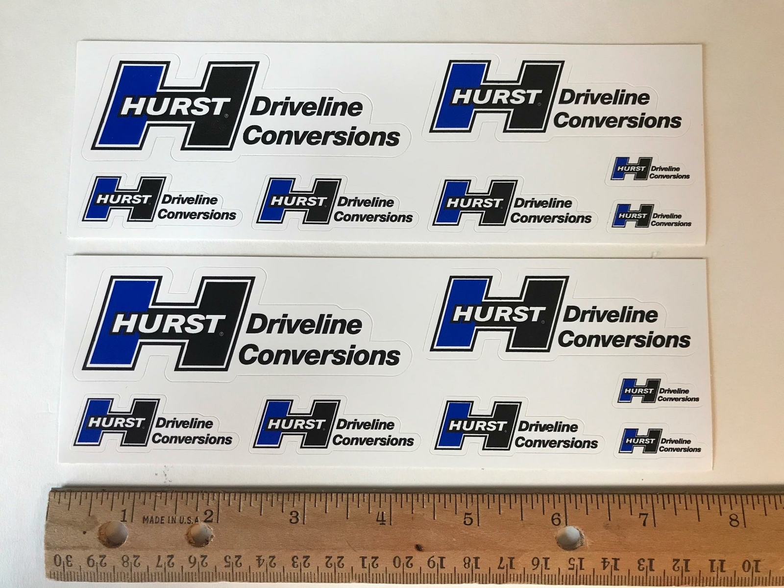 Hurst Shifter Driveline Conversions drag Racing Decal Stickers vtg Lot ...