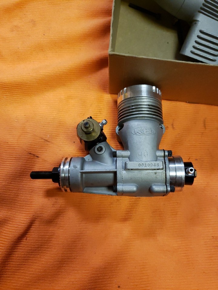 K&B engine - k&b 40 Front Rotor RC W/perry Pump And Carb - New! Part no ...