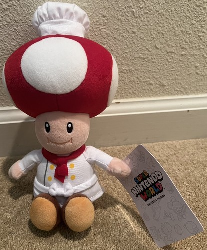 Chef Toad Plush Universal Studios Hollywood Super Nintendo World NWT | eBay