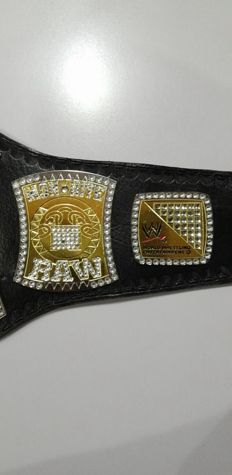 EDGE SPINNER WORLD HEAVYWEIGHT WRESTLING CHAMPIONSHIP 4MM BELT (Replica ...