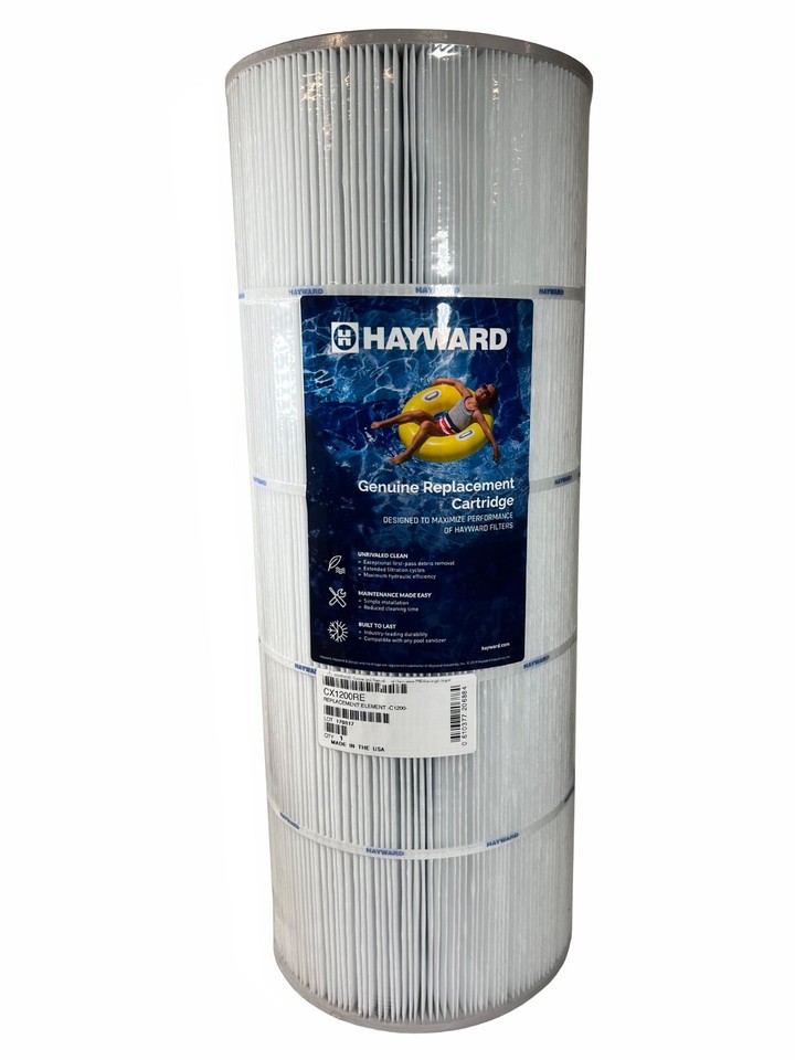 Genuine Hayward CX1200RE Filter Cartridge Element For Star-Clear Plus ...