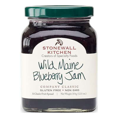 Stonewall Kitchen Wild Maine Blueberry Jam, 12.5 Ounces,New | eBay