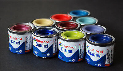 (GP:ab € 13,50/100 ml) Humbrol Enamel Paint 168 Kunstharzf. zum ...
