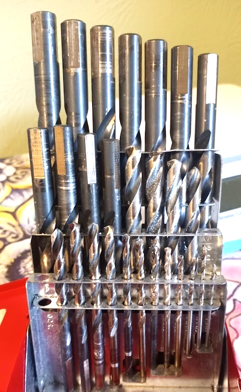 Viper Magnum Drill Bit Set In Organizer RED Steel USA TOOLS Missing 2 ...