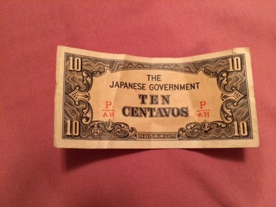 Original Vintage Japanese Government Ten Centavos Banknote | eBay