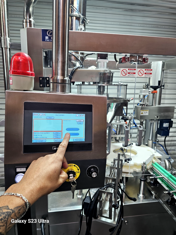 Auger Filler, bottle loader, lid loader, Vacuum loading, capper ...