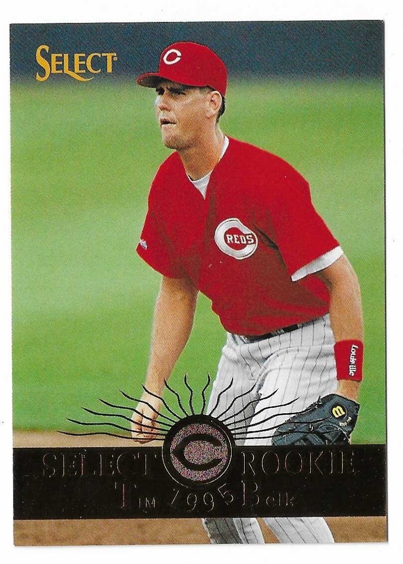 1995 Select Baseball Tim Belk Rookie Card #158 Cincinnati Reds RC | eBay