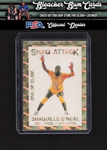 1993 Arena Sports Shaquille O'Neal Shaq Attack RC /25000 | eBay