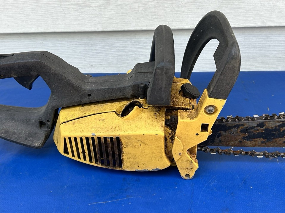 Vintage Mcculloch Power Mac 330 Chainsaw 16" W/Bar Chain Case PARTS ...