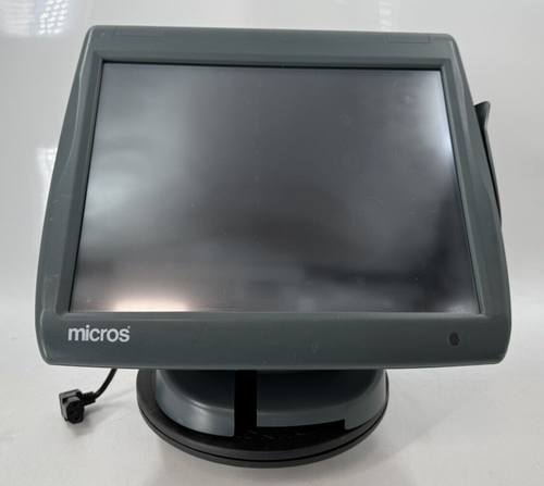 Micros Workstation 5A System Unit POS Terminal W/Stand Works! EB-17298 ...