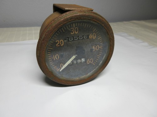 Ford GPW Jeep Willys MB Moto-Meter 1943 Speedometer Speedo Half Moon ...