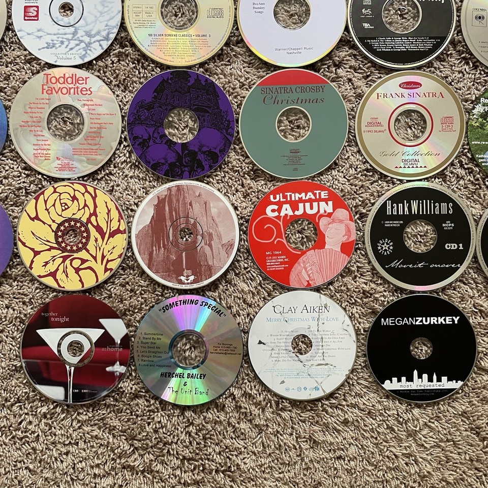 LOT of 40 Loose Audio CDs - Mix of Genres - | eBay