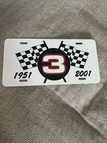 Dale Earnhardt Commemorative car tag #3 | eBay
