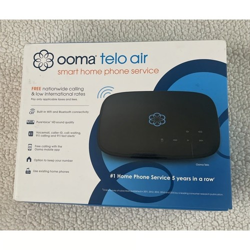 Ooma Telo AIR Wireless VoIP Free Internet Home Phone Service. | eBay