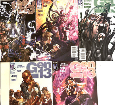 GEN 13. NUMBER'S 2-6. (3RD SERIES). (5 ISSUE HIGH GRADE LOT). WILDSTORM ...