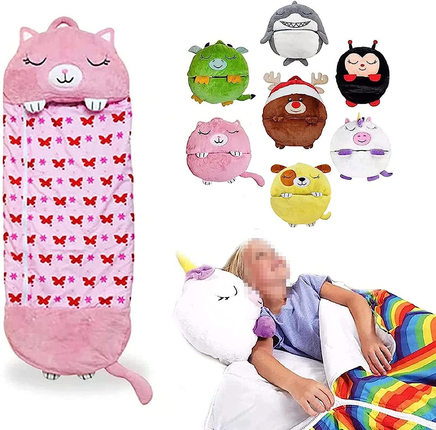 Sleeping Bag Happy Napper Kids Children Blanket Summer fluffy warm ...