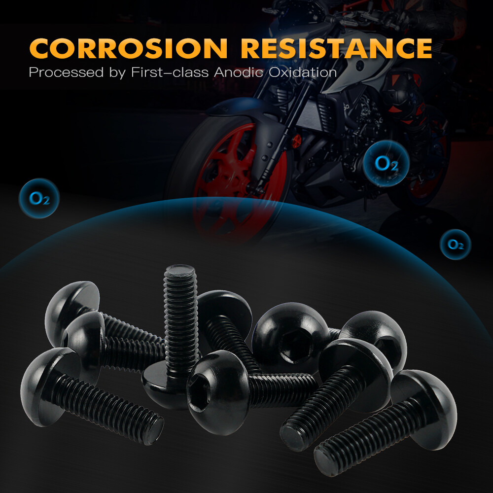 Motorcycle Windscreen Screen Bolts Screw Kit For Suzuki GSXR 600 750 ...