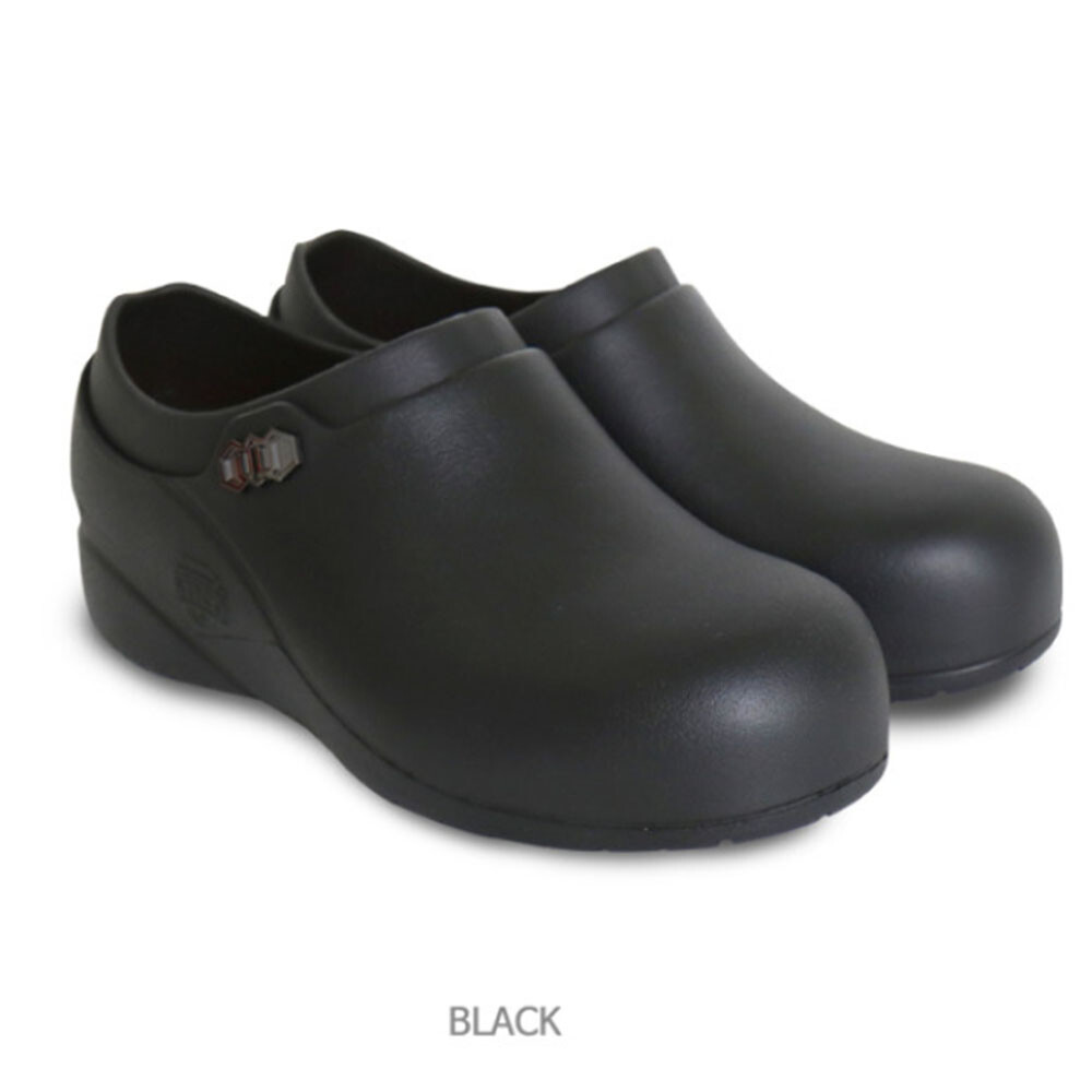 STICO Unisex Anti-slip shoes with Toecap Chef Shoes Clog Safety Shoes ...