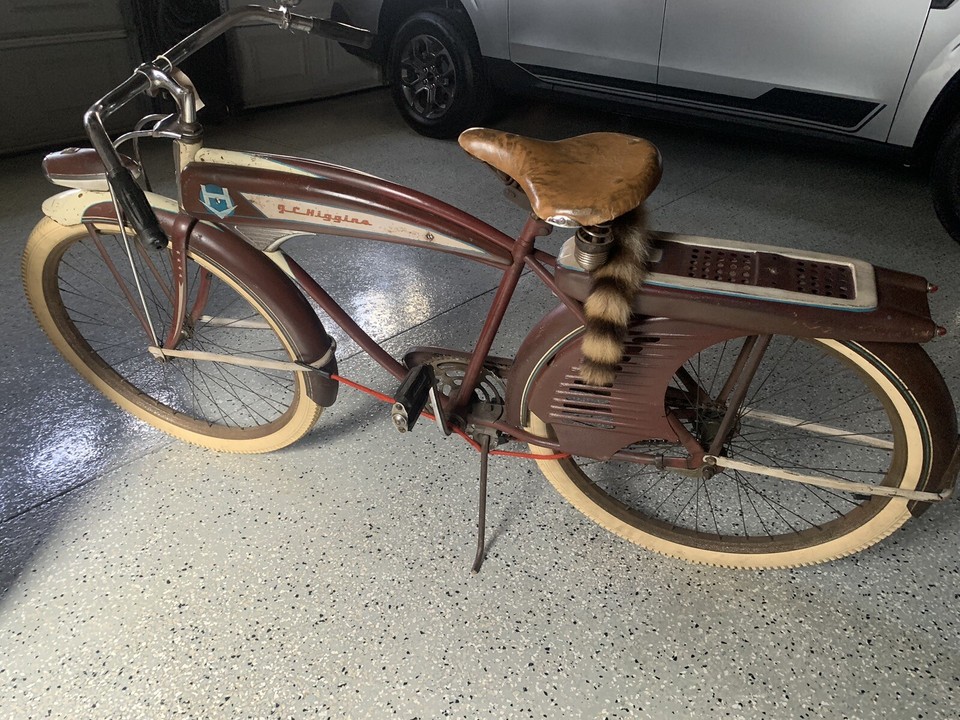 sears made 1950s jc higgins mens Custom Built Rat bike Skiptooth ...