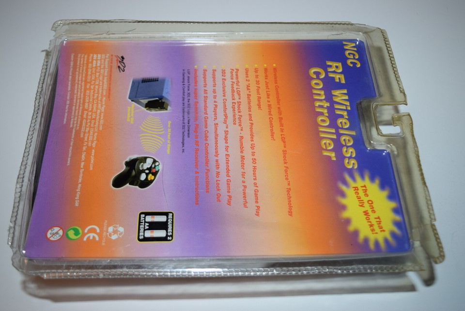 Wireless RF Controller by 3D2 Nintendo GameCube Video Game Console New ...