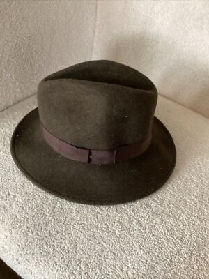 Pendleton 100% Virgin Wool Felt Fedora Hat Sz M Mens | eBay