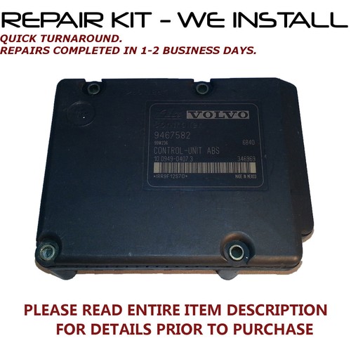 REPAIR KIT VOLVO 850 S70 C70 V70 S80 S60 ABS Pump Control Module-WE ...
