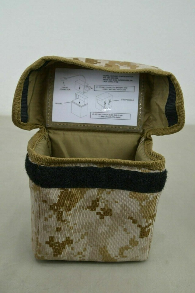 USGI Military AN/PRC-153 Hand Held Radio Power Adapter 4000-4004-336 w ...