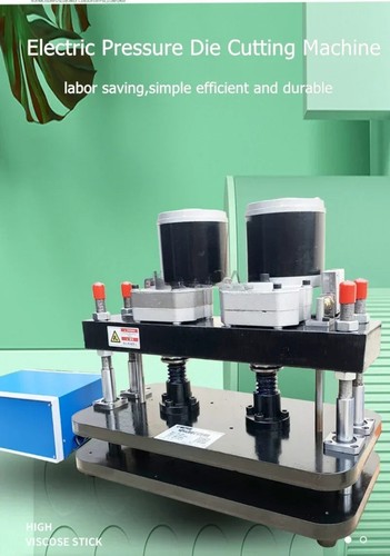 Desktop Die Cutting Machine Manual Electric Press Leather Cutting ...