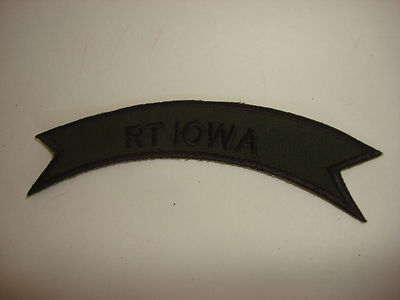 Vietnam War Subdued Scroll Patch US 5th SFGrp MACV-SOG RT IOWA CCC | eBay