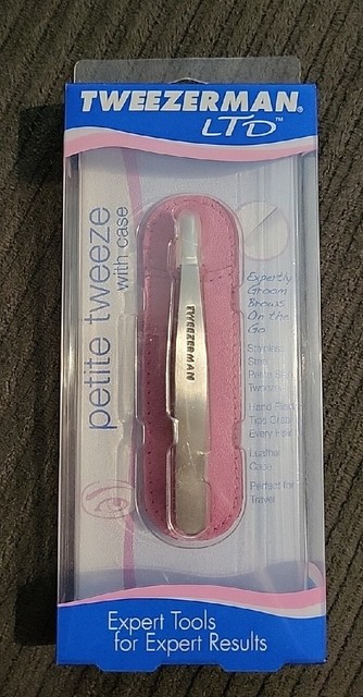 Tweezerman Ltd Petite Slant Tweezer 1 EA Pink for sale online | eBay