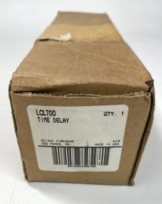 Edison LCL700 700Amp Class L 600VAC IR200kA Time Delay Fuse | eBay