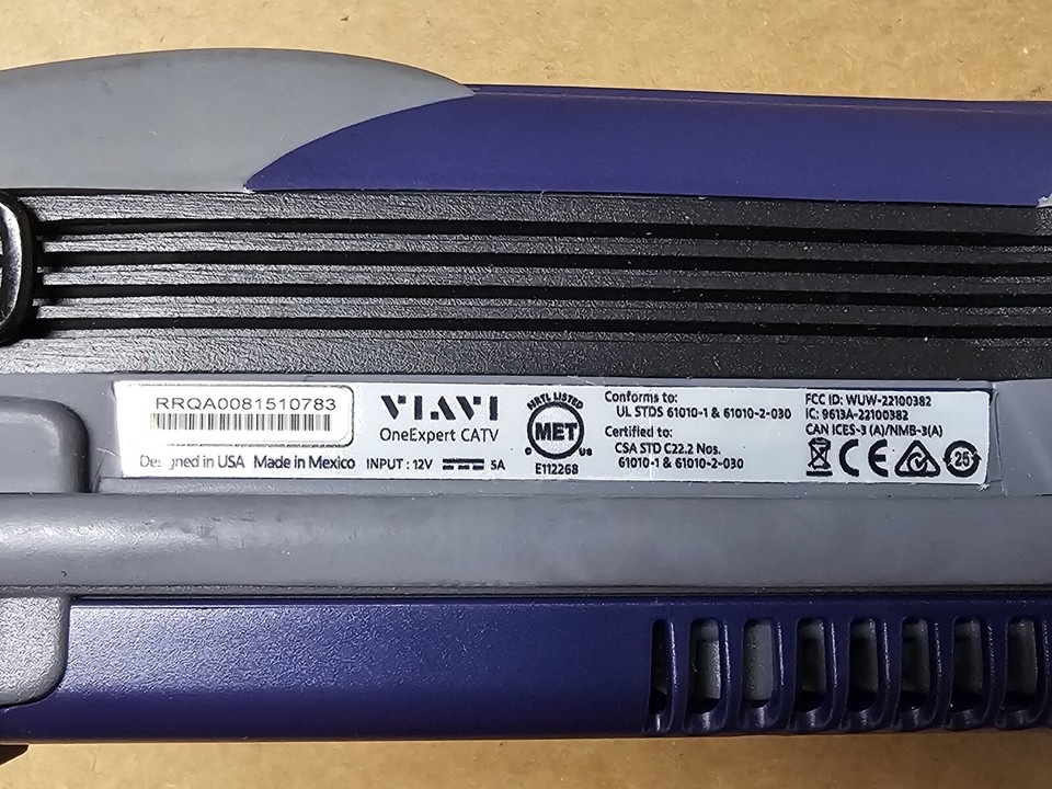 Viavi OneExpert CATV Module ONX-CATV-D31-S-4285-1012 Signal Analysis ...