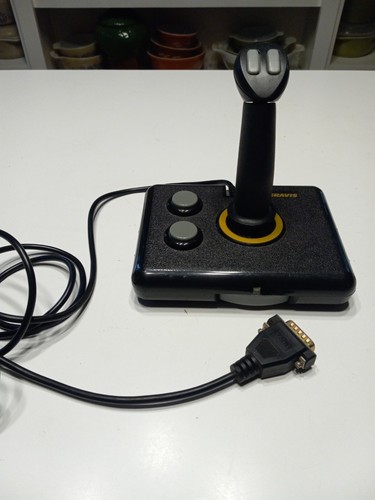 Vintage Gravis Black Multi Button Joystick GamePort IBM PC RARE HTF | eBay