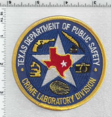 Texas Dept of Public Safety Crime Laboratory Division 1st Issue ...