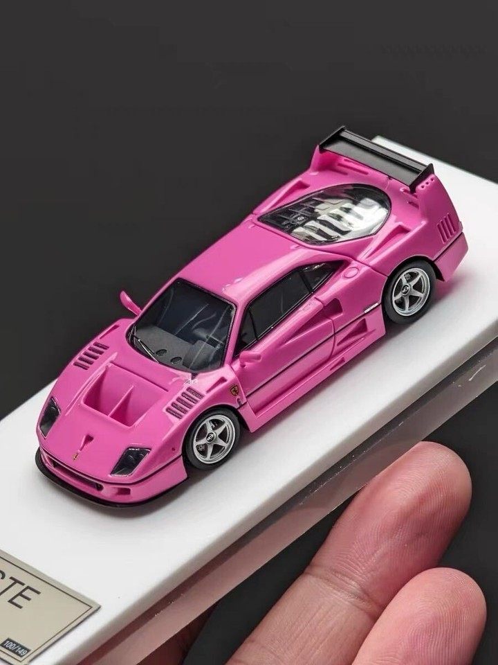 1/64 DMH Ferrari F40 GTE pink | eBay