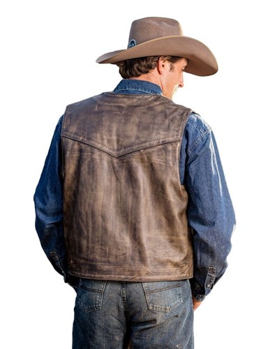 StS Ranchwear Western Vest Mens Chilsum Conceal Carry S Rusty STS3645 ...