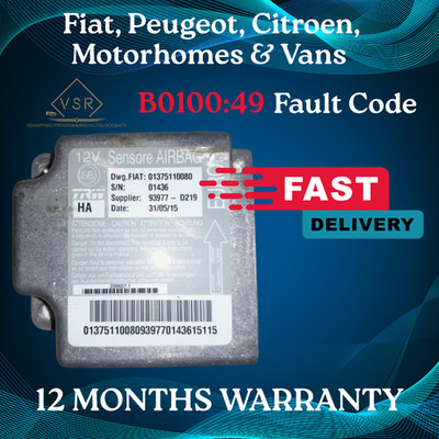 B0100-49 FAULT REPAIR SERVICE FIAT DUCATO PEUGEOT BOXER CITROEN RELAY ...