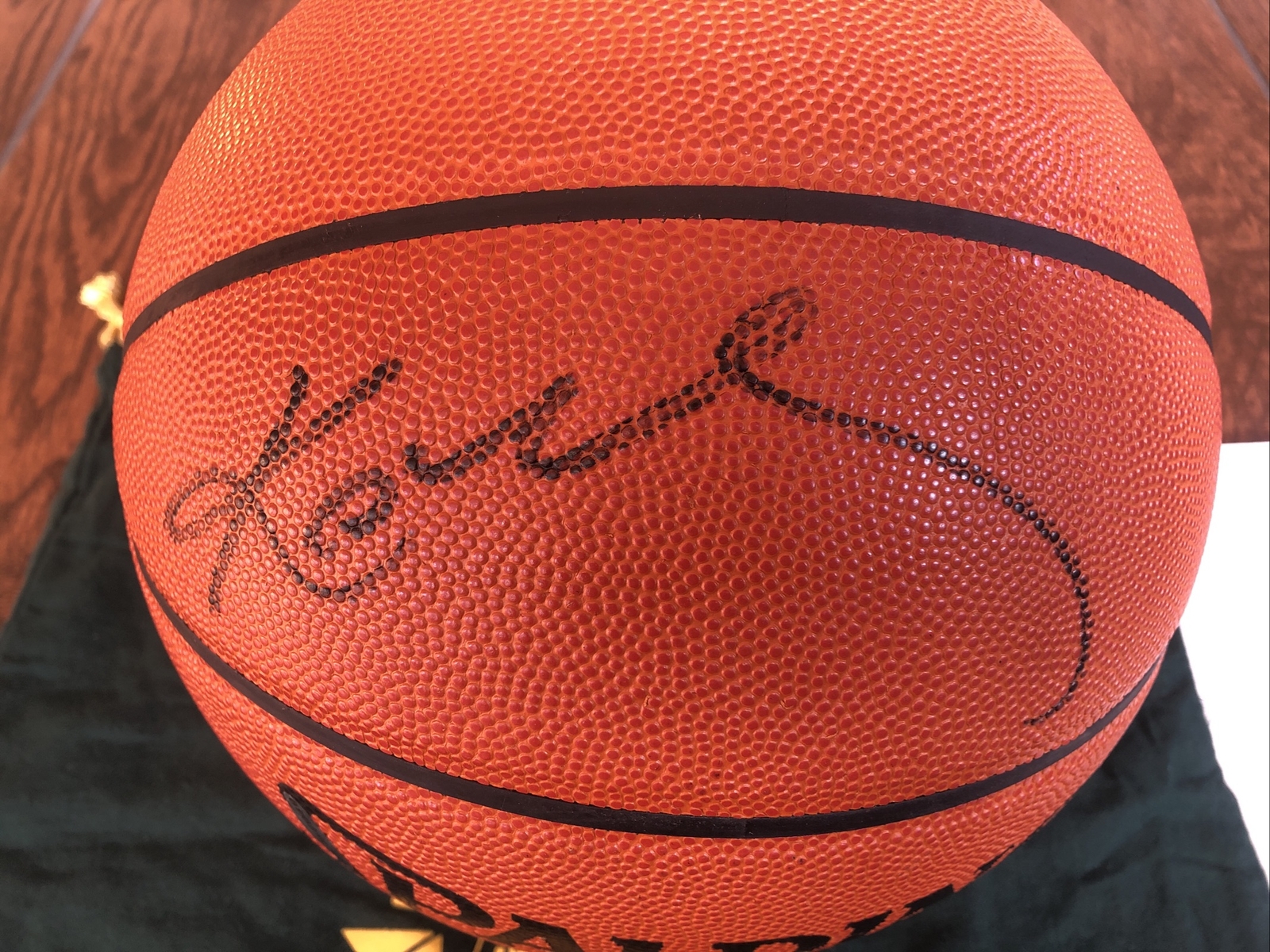 Lakers Kobe Bryant & Shaq Signed NBA Official Game Ball Upper Deck UDA ...